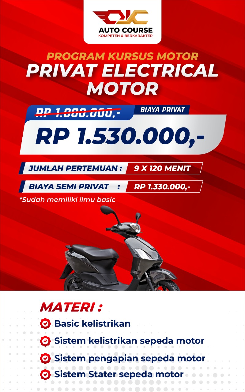 Kursus Mekanik Motor - OJC Auto Course