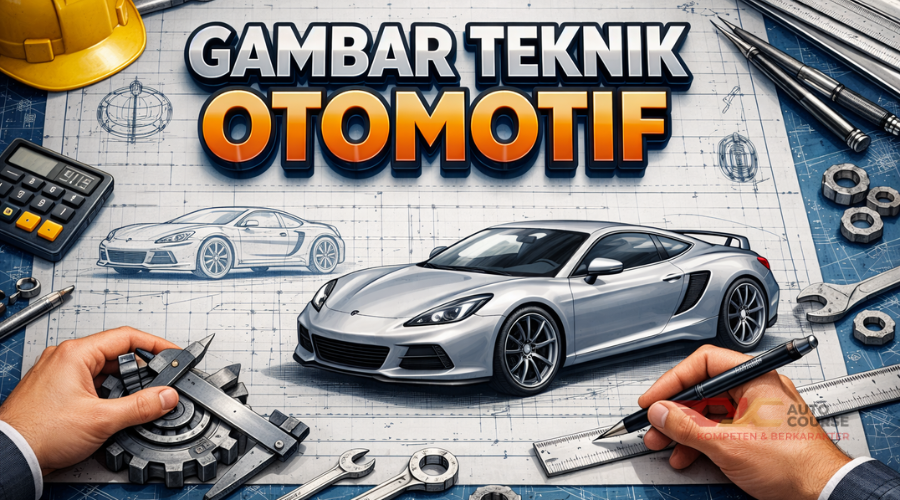 Gambar Teknik Otomotif: Cara Membaca, Jenis, dan Fungsinya dalam ...